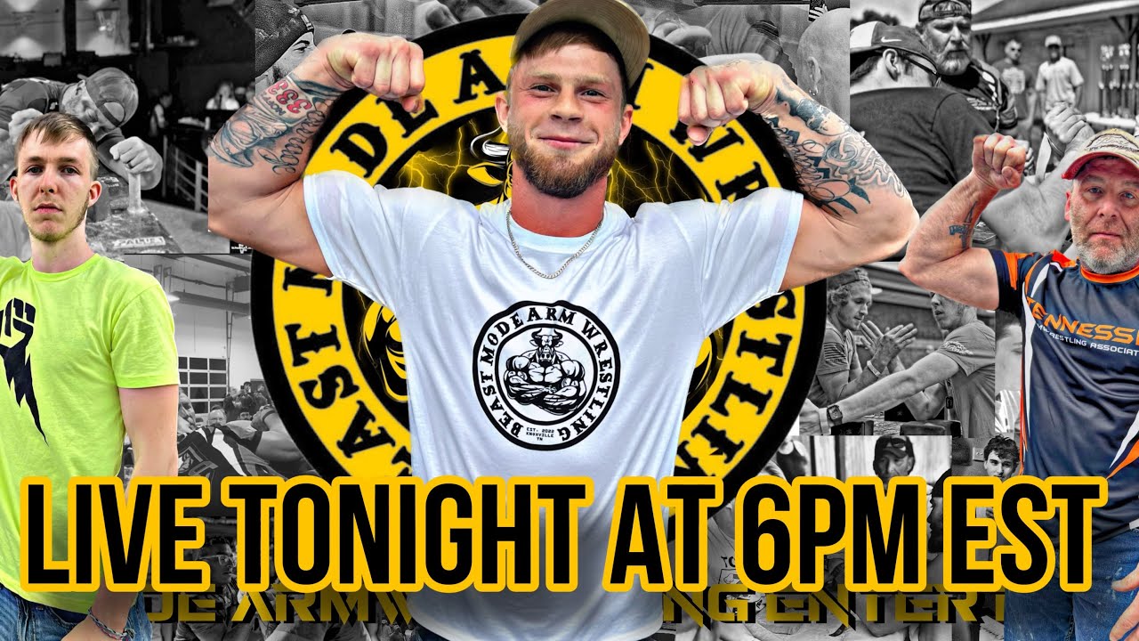 BeastMode Armwrestling episode 3 live with the Carolina Killer Hunter ...