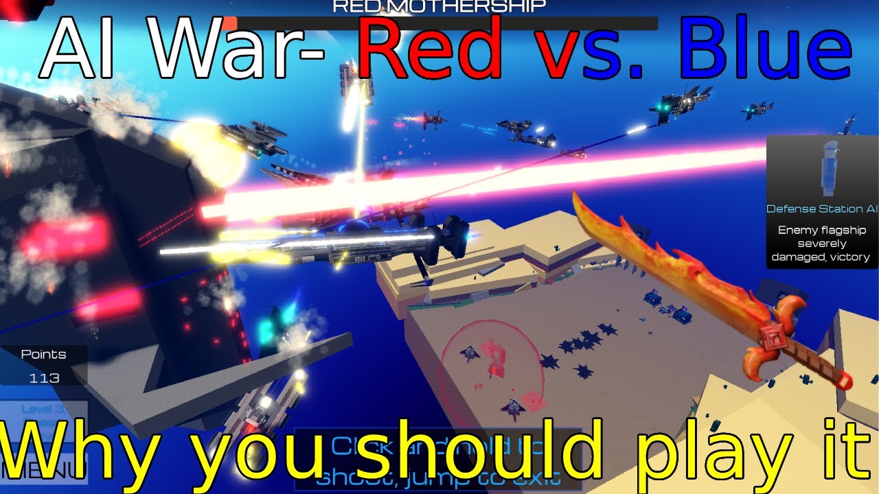 Proof that AI War- Red vs. Blue is a Cinematic Masterpiece - YouTube