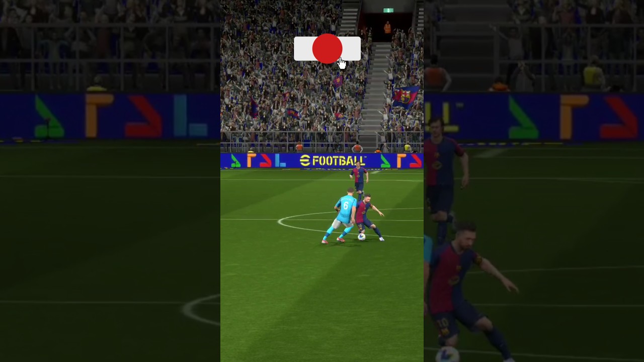 Messi skill run and shot #efootball #leo #shorts - YouTube