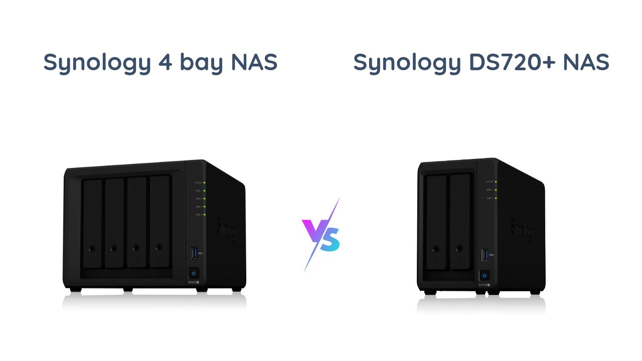 Synology DS920+ vs DS720+ NAS - Product Comparison - YouTube