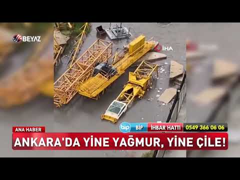 Ankara'da yine yağmur, yine çile!