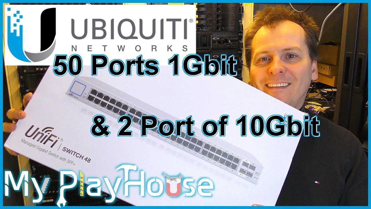 Ubiquiti UniFi 48 Port Switch Unboxing & RACK Mounting - 664 - YouTube