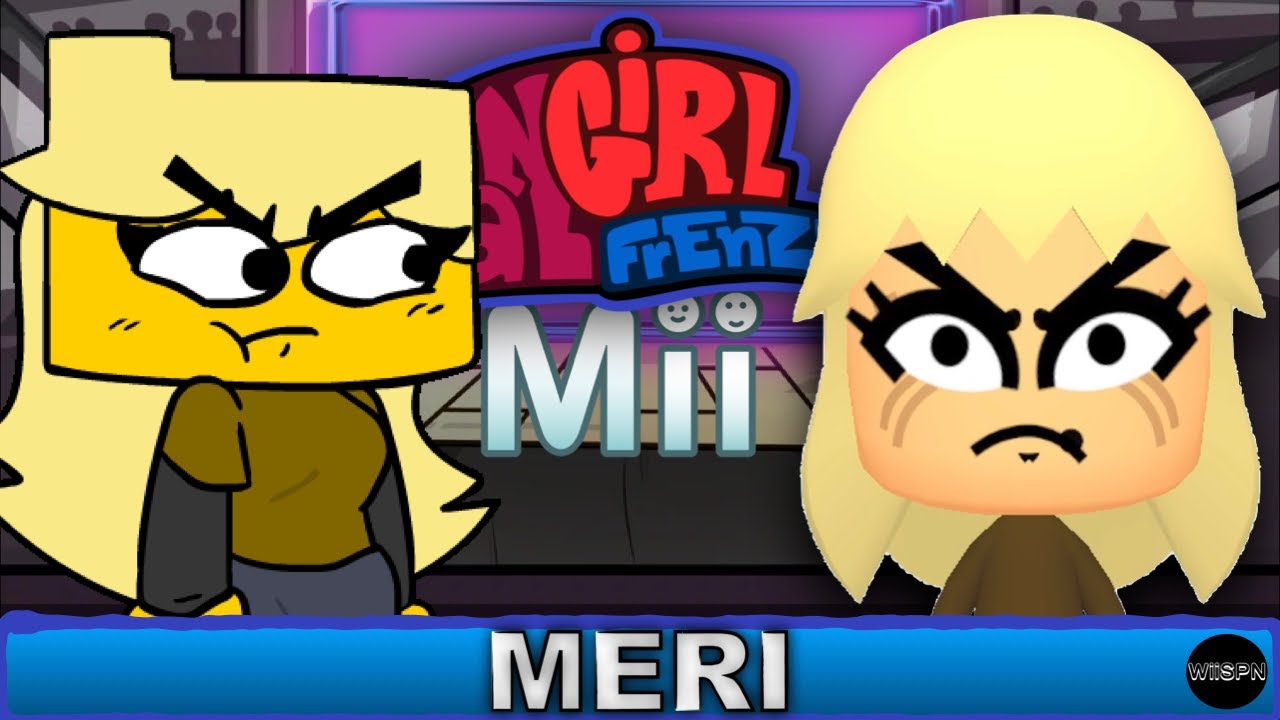 How to Make MERI MOD Mii FNF vs FANGIRL FRENZY! - YouTube