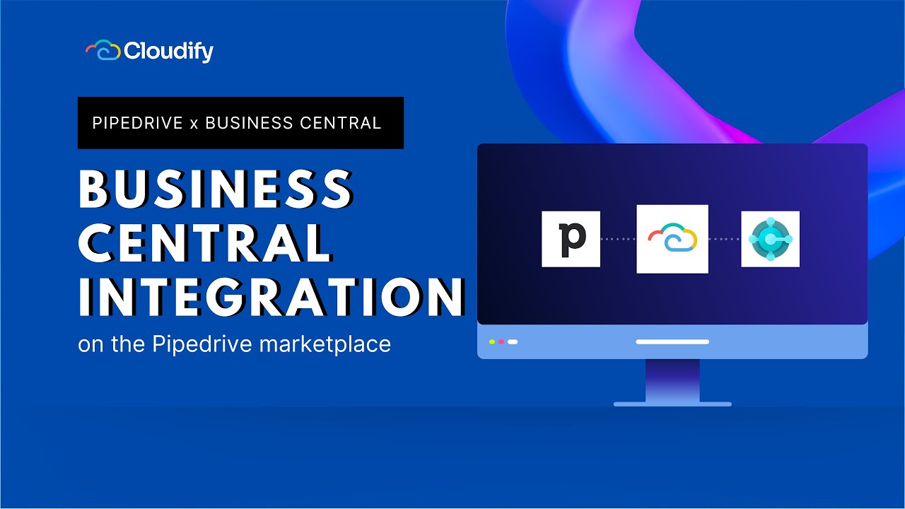 Pipedrive Microsoft Business Central Integration | Cloudify - YouTube
