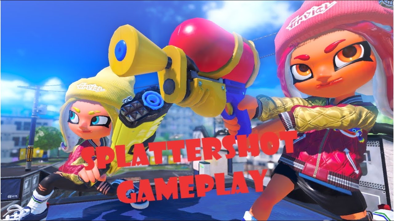 Splattershot Gameplay - Splatoon 3 | X-Battle (Splat Zones) - YouTube