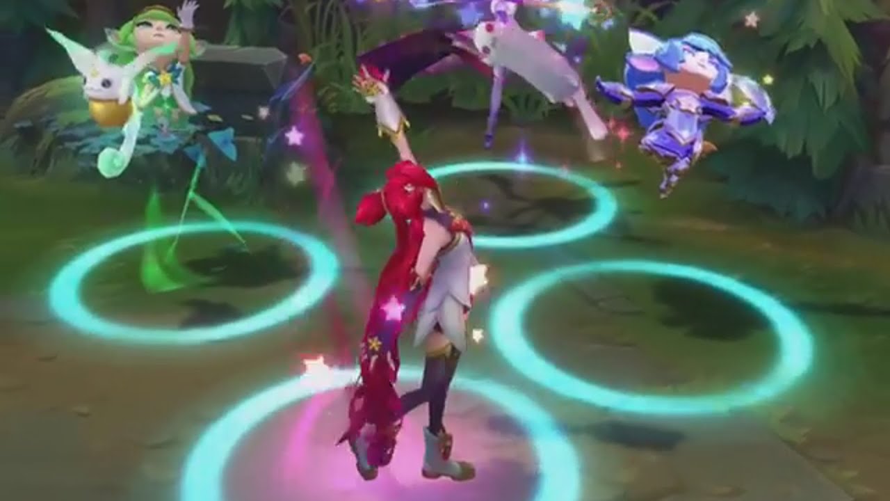 League of Legends: New Skins: Star Guardian Jinx, Lulu, Poppy,Janna ...