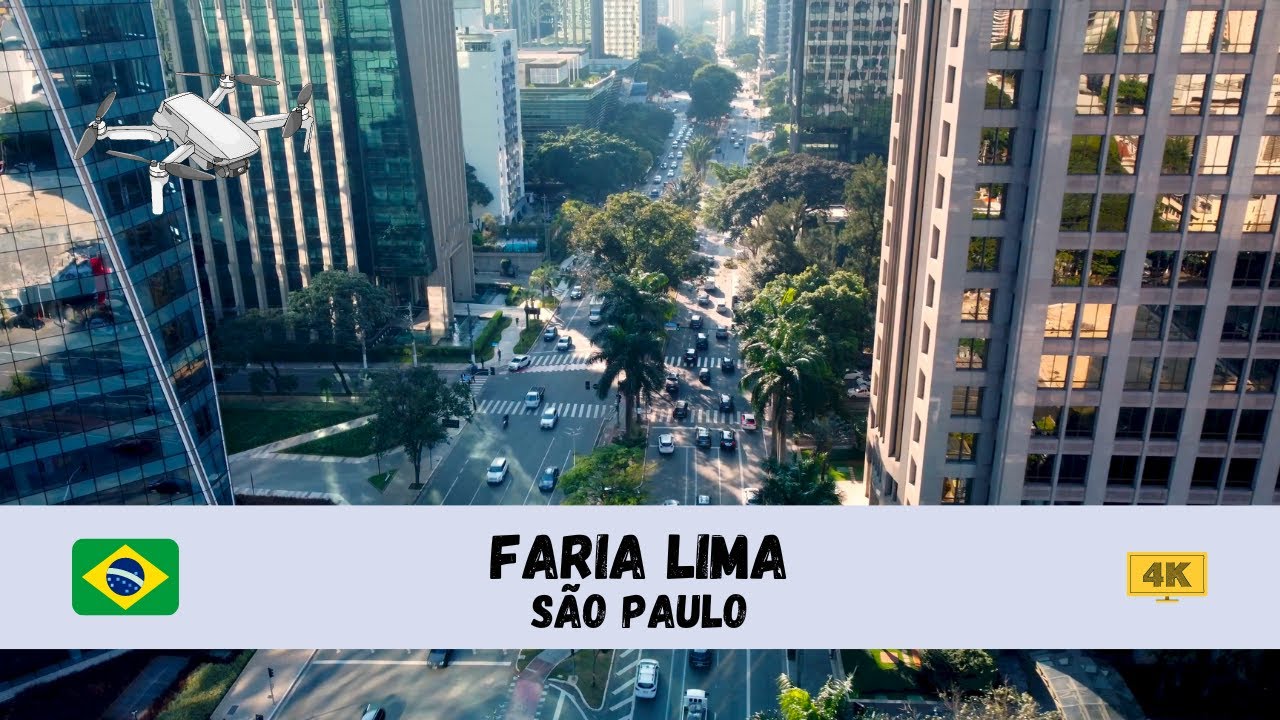 [4K] 🇧🇷 Faria Lima, São Paulo - by drone 🇧🇷 - YouTube