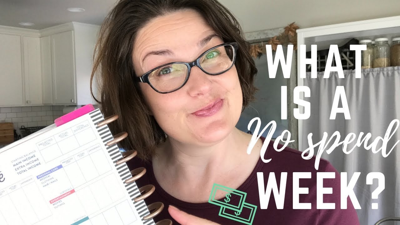 What EXACTLY is a "No Spend" week!? 🙅🏻‍💰 - YouTube