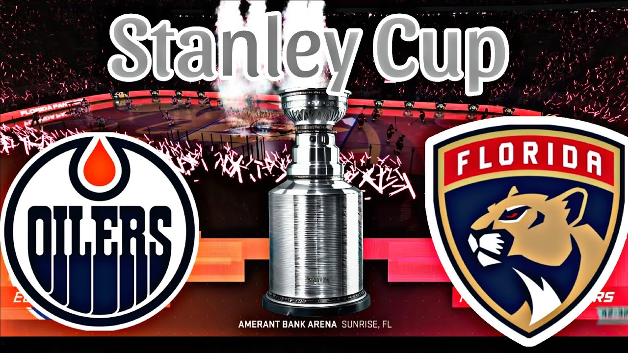 Florida Panthers vs Edmonton Oilers! Stanley Cup Finals! NHL 24! 4K ...