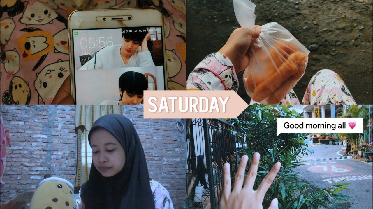 saturday morning routines ☀️ / weekend routines , skincare 💗 - YouTube