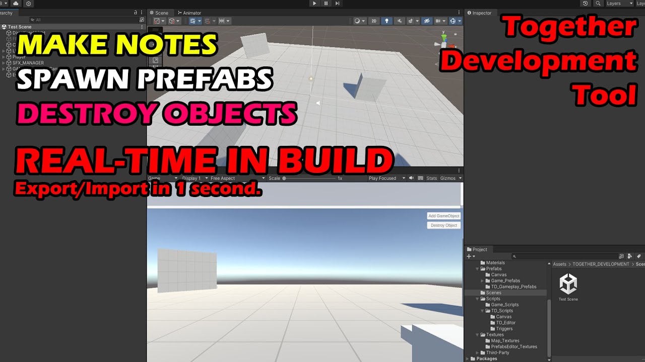 TOGETHER DEVELOPMENT EDITOR - GENERAL TUTORIAL (UNITY 3D) - YouTube