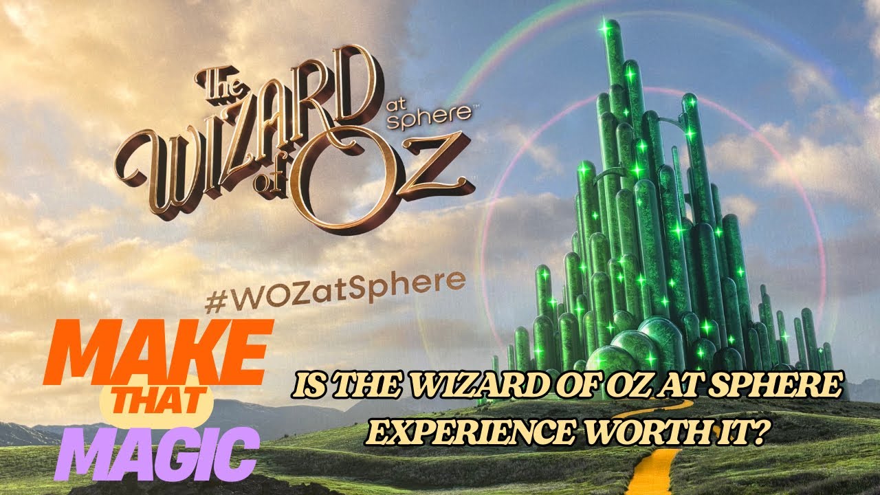I attended the Wizard of Oz at Sphere Premiere! Check out how it went ...