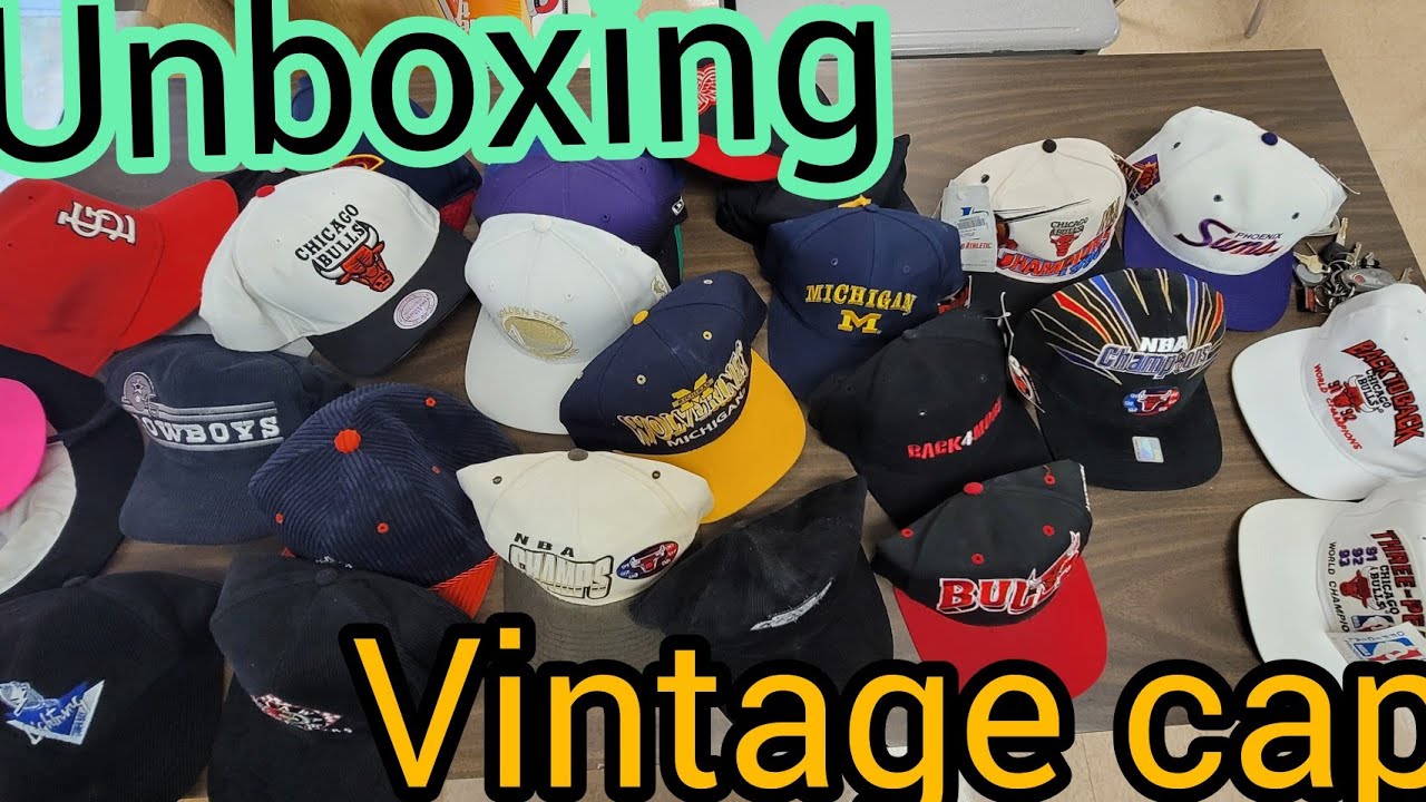 unboxing vintage snapbacks part 1...July 15, 2021 - YouTube