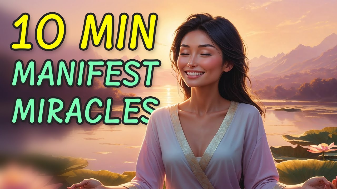 10 Min Manifest Miracles: Guided Meditation - YouTube