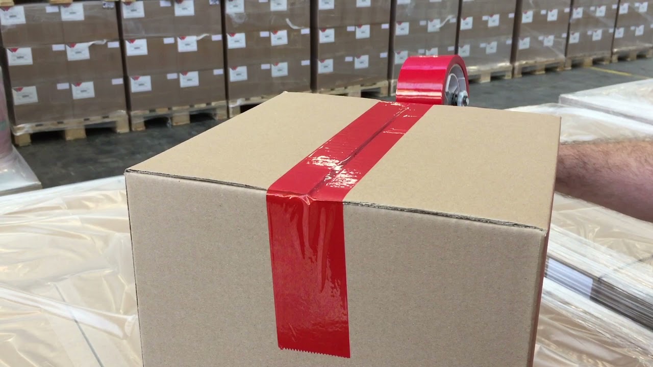 Sceller correctement un carton - YouTube