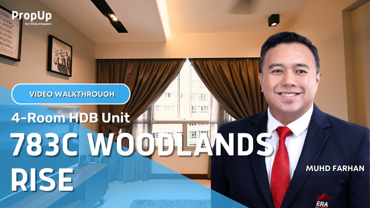 783C Woodlands Rise 4 Room HDB Video Walkthrough - YouTube