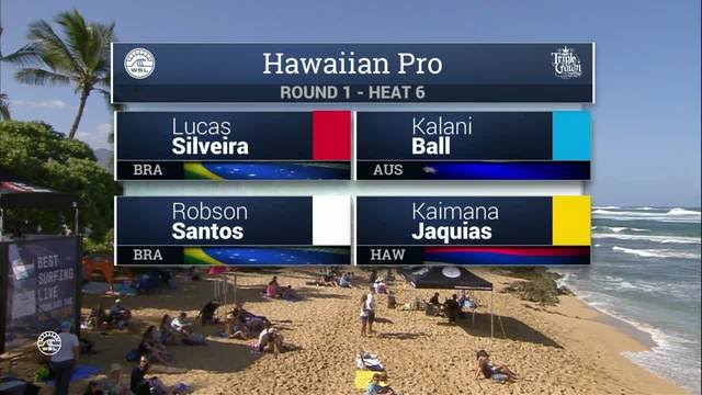 2016 Hawaiian Pro; Round One Heat 6 - YouTube