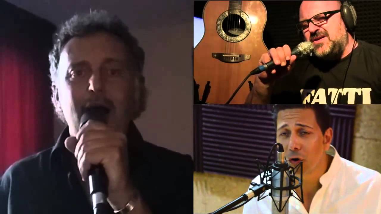 Si puo dare di più cover in tonalità originale Mauro Scisci 4 amici ...