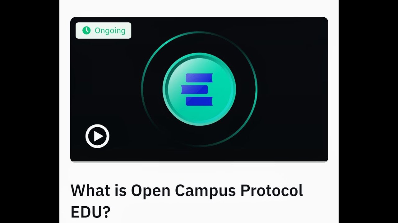 Introducing A New Round Of Binance Learn Earn What Is Open Campus introducing-a-new-round-of-binance-learn-earn-what-is-open-campus