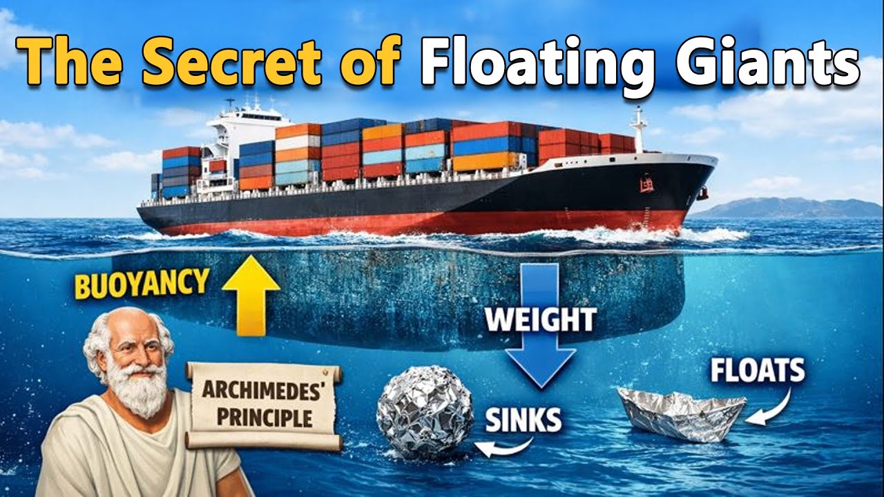 ⛴ The Secret of Floating Giants - YouTube