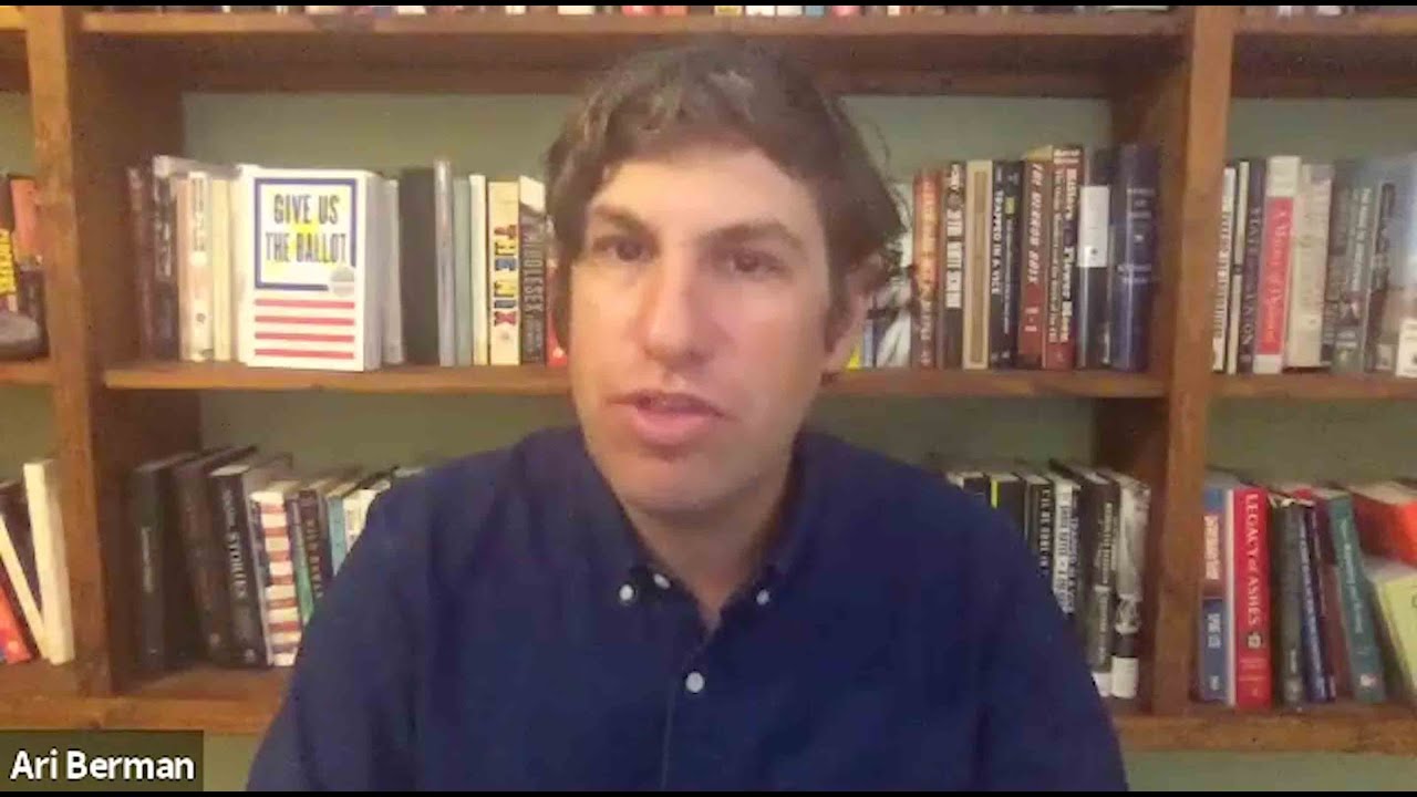 Ari Berman: Threats to the 2020 Election - YouTube