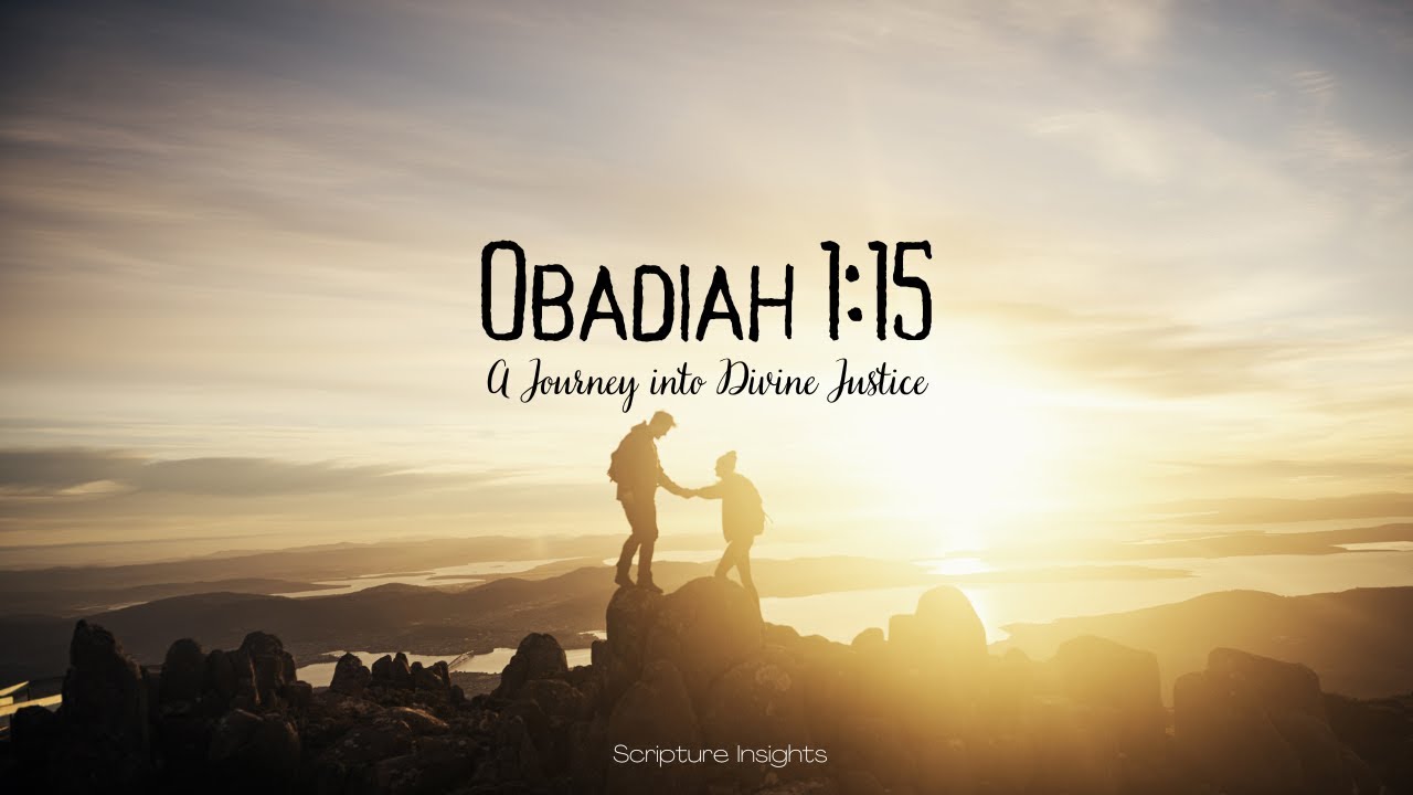 Obadiah 1:15: A Journey into Divine Justice - YouTube