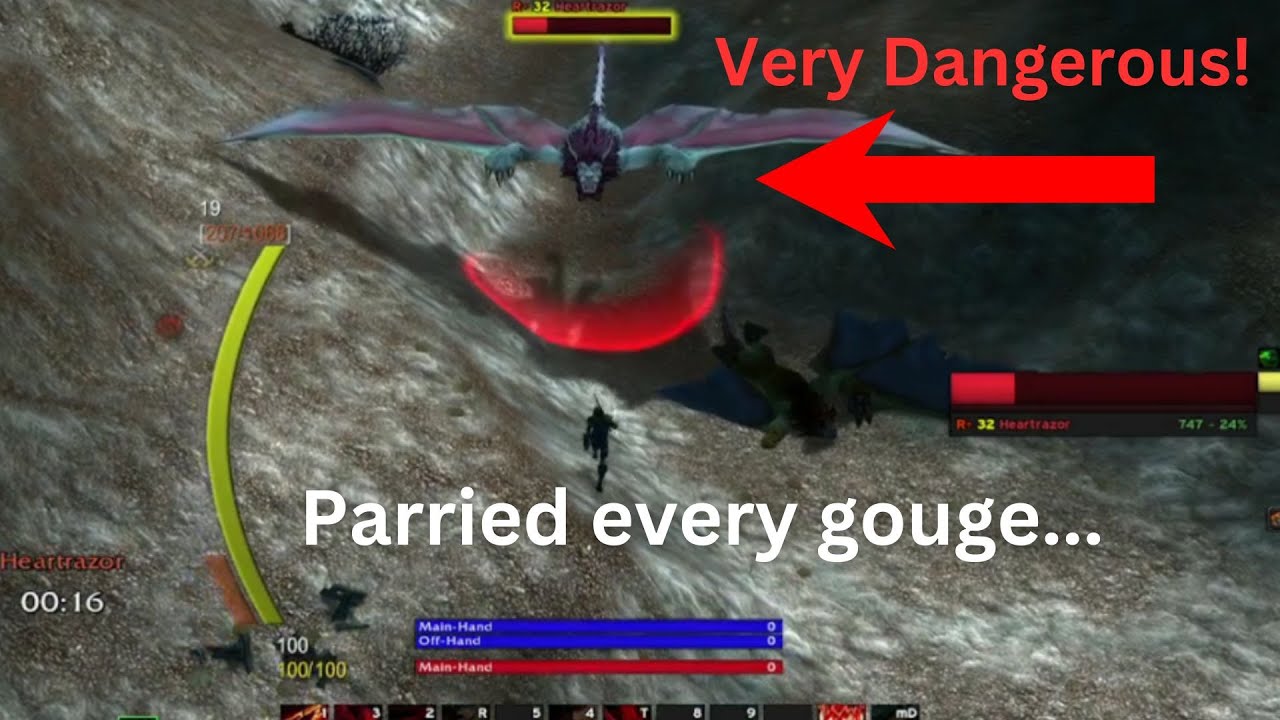 Intense battle with an elite rare spawn! Parry Block Dodge - YouTube