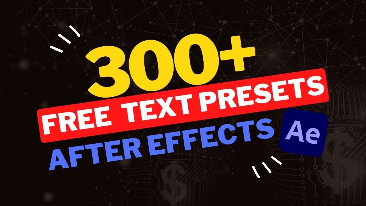 300+ free text presets। Text presets। Text Animation। Text। Effects and ...