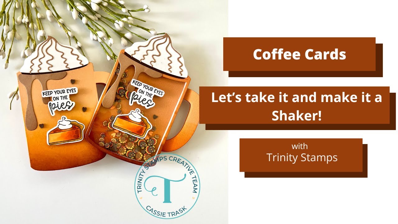 Two Fall Coffee Cub Gift Card Holders with Trinity Stamps - YouTube