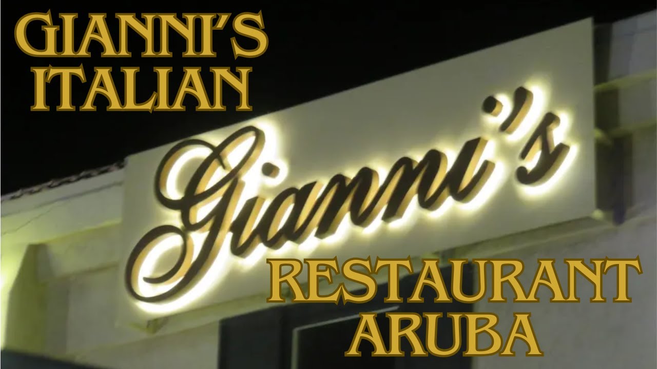 Giannis Italian Restaurant Aruba - YouTube
