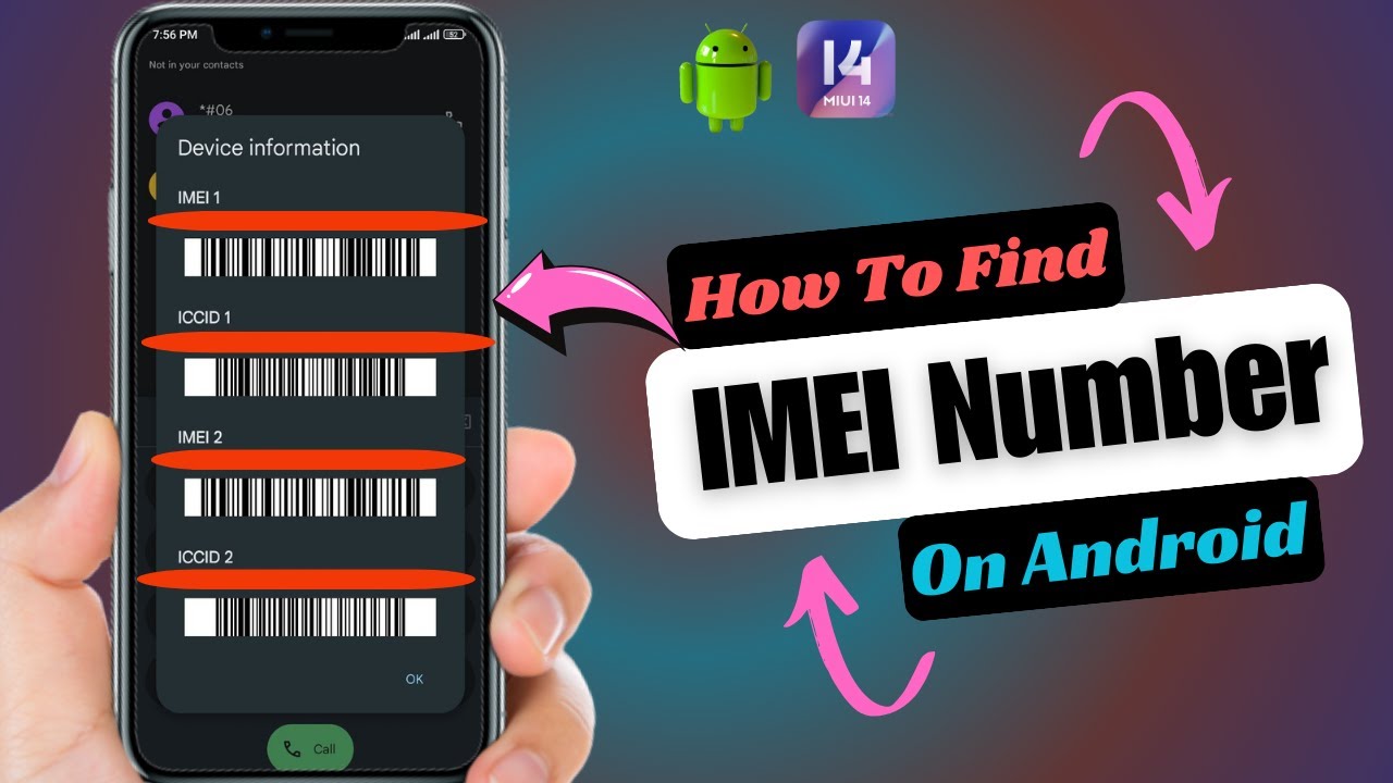 How To Check IMEI Number On Android | Find IMEI Number - YouTube