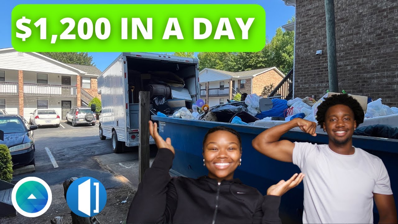 Day In The Life Of Running A Small Junk Removal Business | How We Made ...