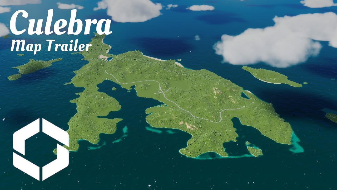 Tropical Island Map Trailer | Culebra - YouTube
