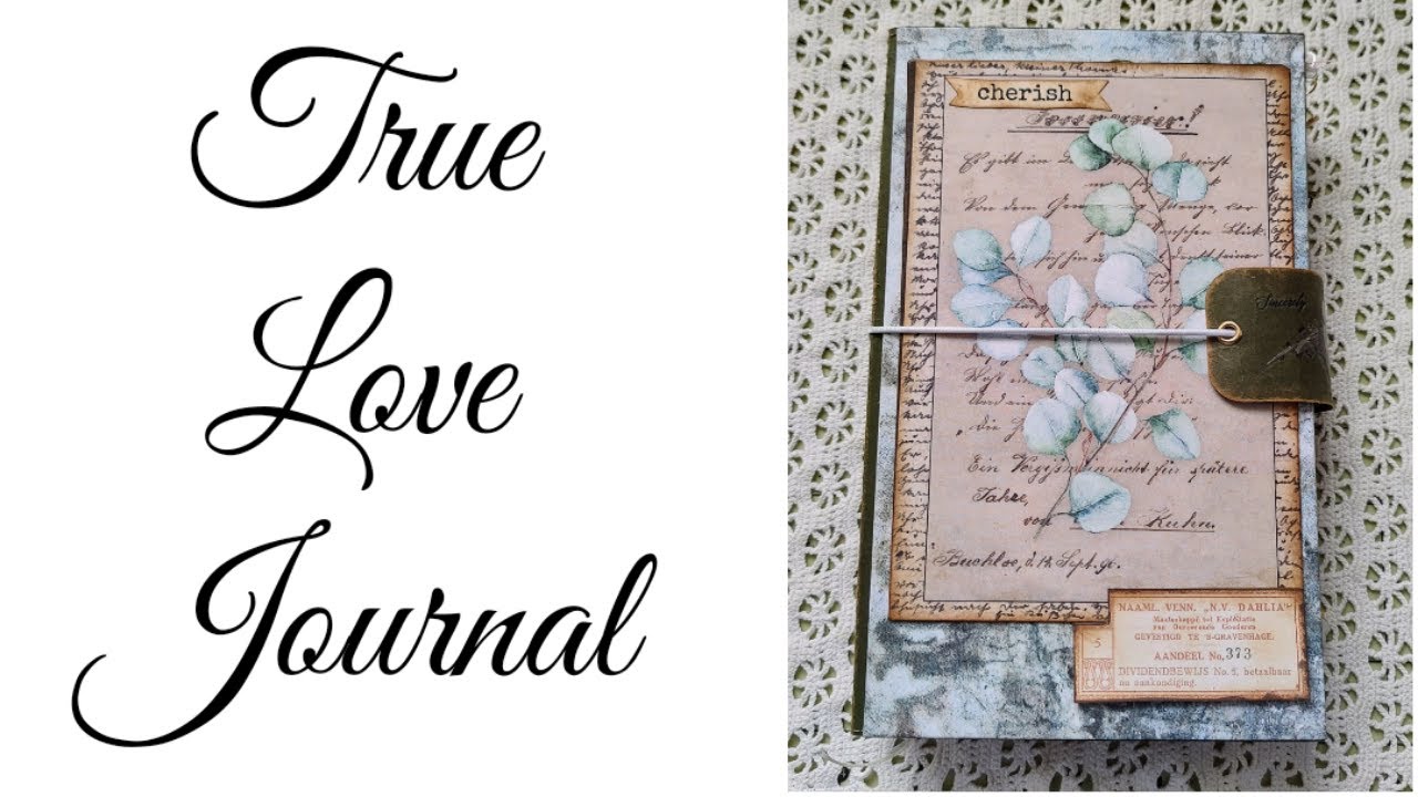 True Love Journal, a design team project for SS Digital Studio - YouTube