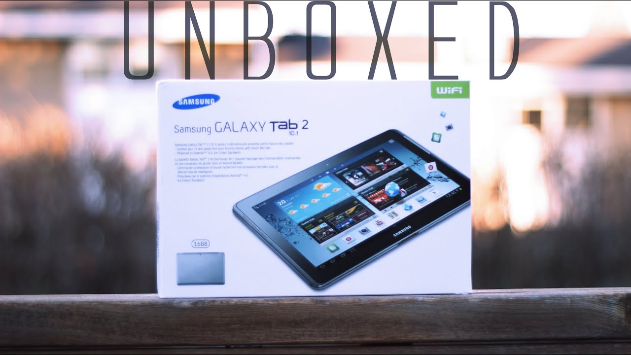 Unboxed: Samsung Galaxy Tab 2 10.1 - YouTube