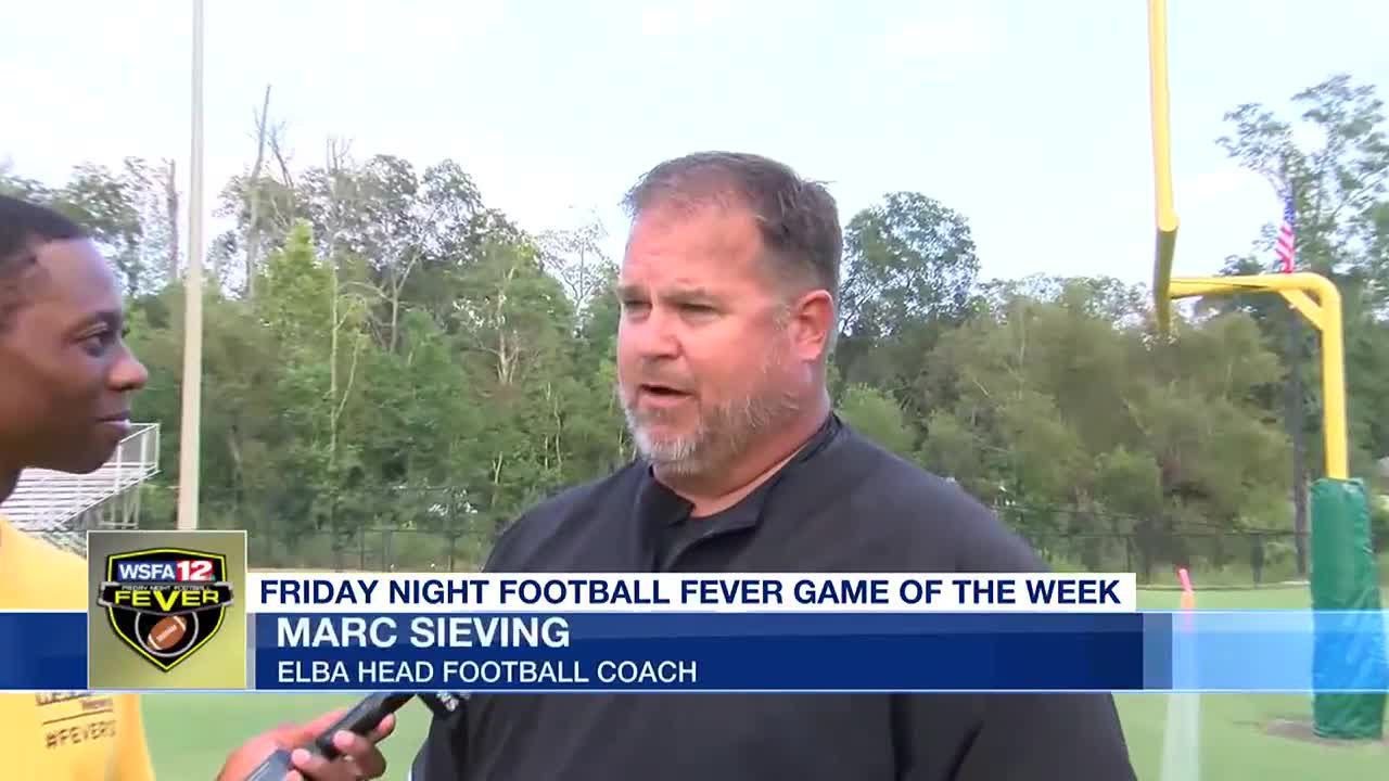 Elba football coach speaks ahead of Brantley matchup - YouTube
