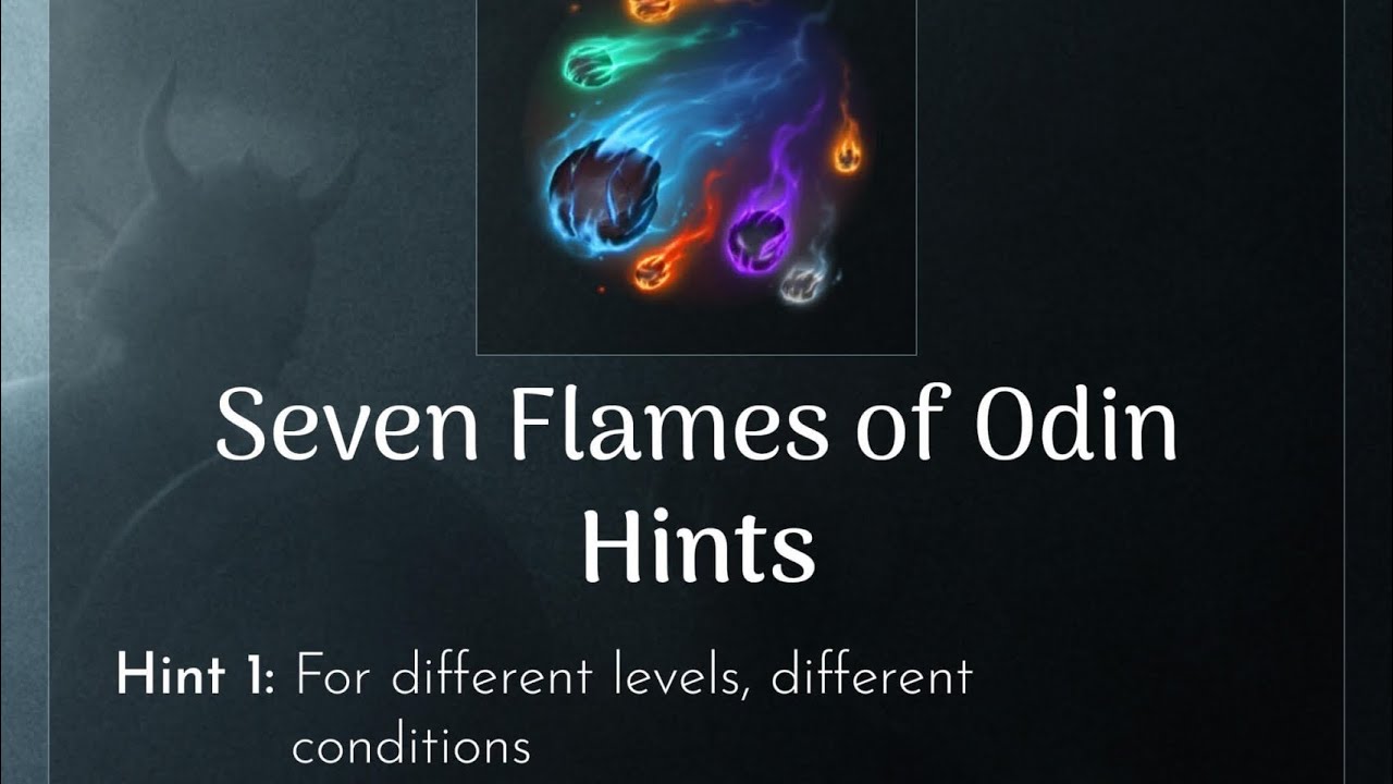 Seven Flames of Odin Hints. Vikings: War of Clans - YouTube