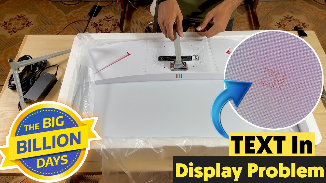 Zebronics 32 inch Curved Monitor Display Problem | ZEBRONICS AC32 ...