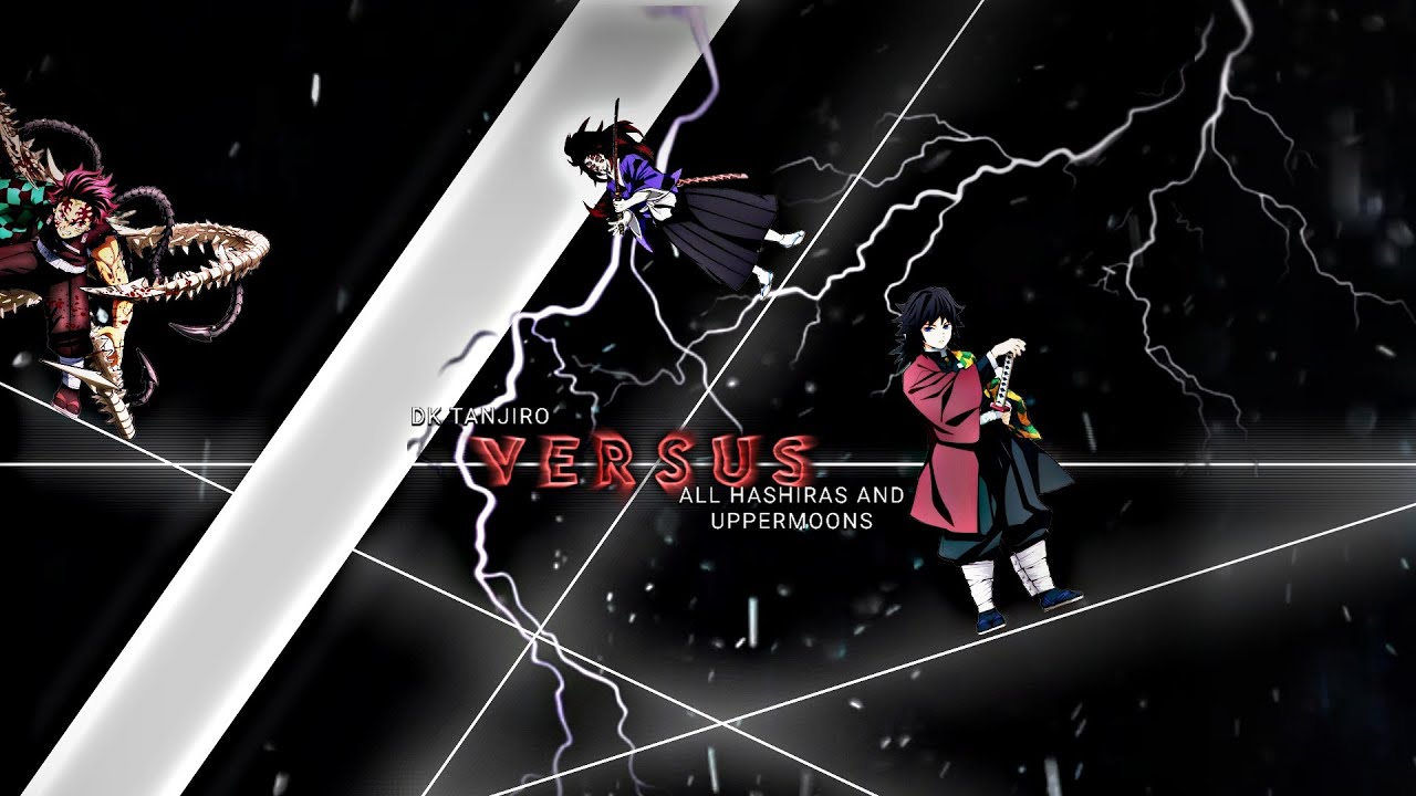 ALL HASHIRAS AND UPPERMOONS VS TANJIRO DEMON KING - YouTube