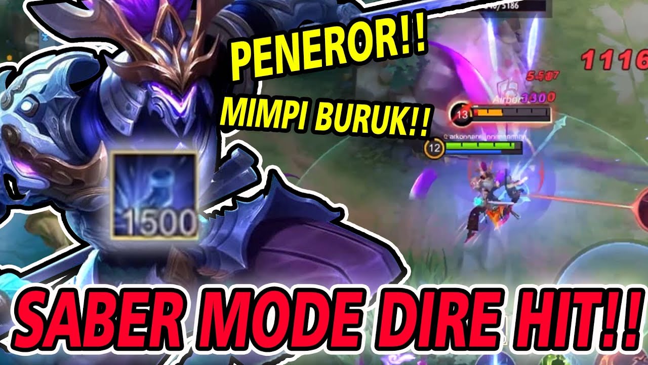 SABER ROAMER!! SABER ROAM DIRE HIT PAKE NI BUILD AUTO TEROR BOSS ...