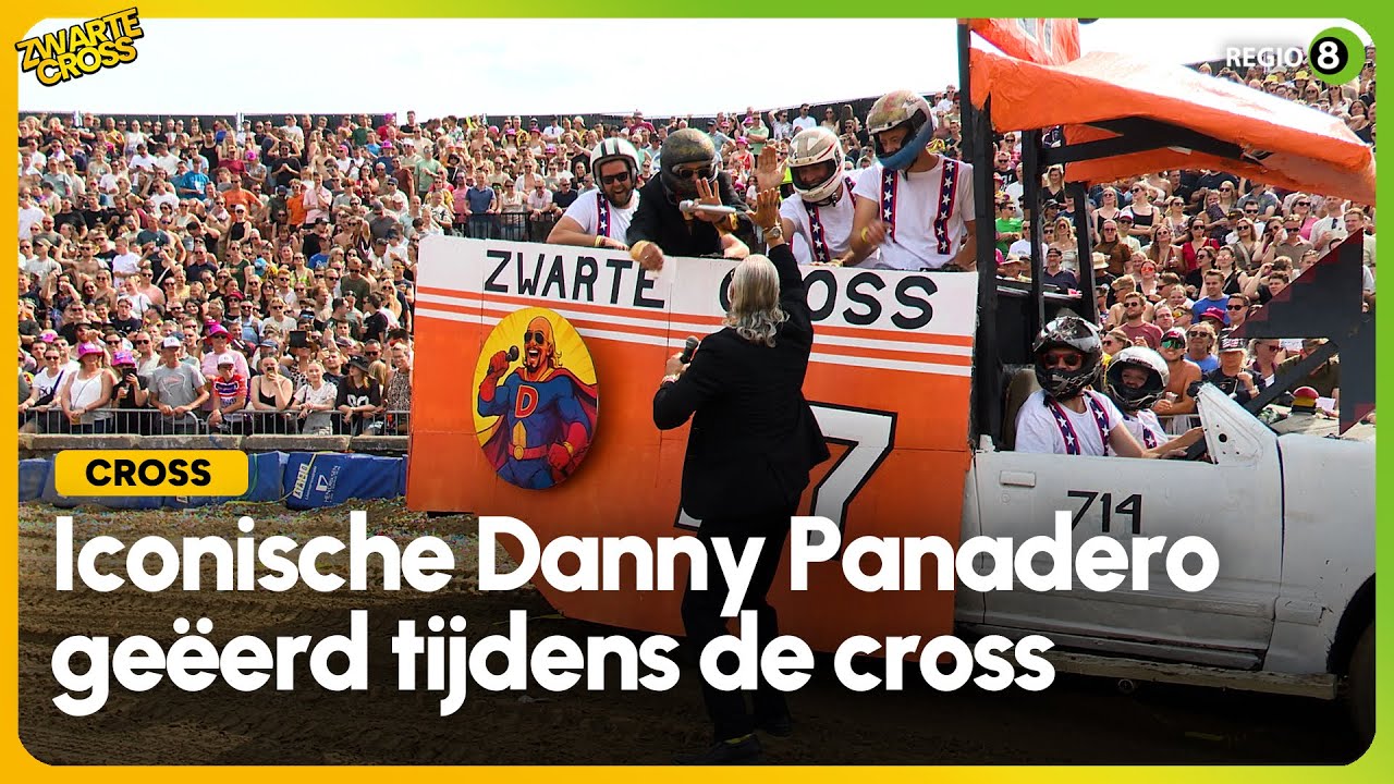 Zwarte Cross-legende Danny Panadero geëerd tijdens ...