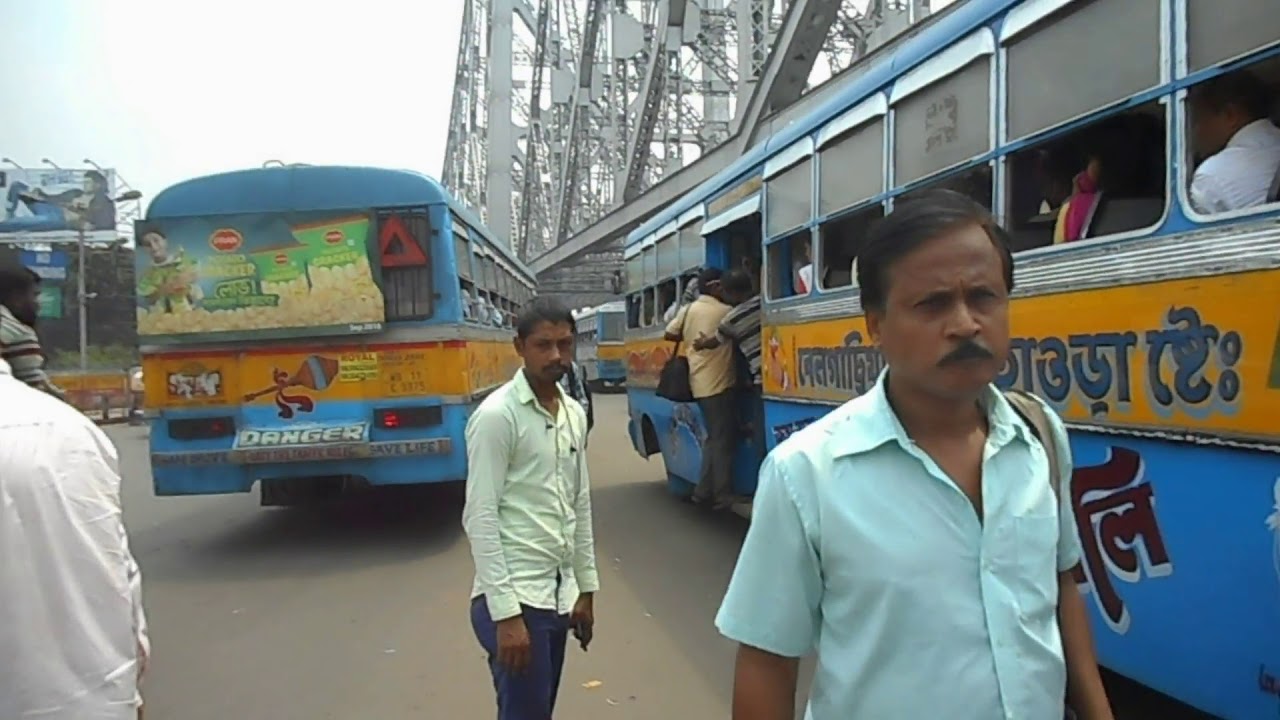 Howrah bus stand travel video - YouTube