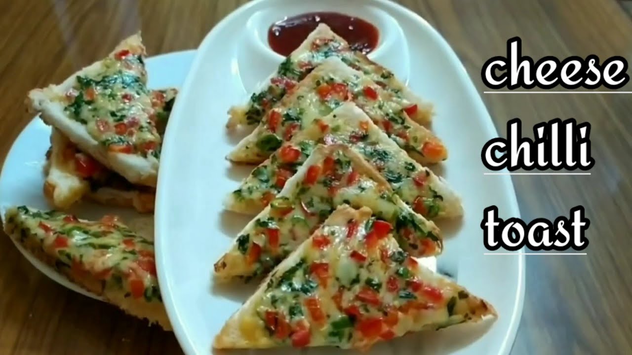 chilli cheese toast | chilli cheese toast recipe | easy snacks | - YouTube