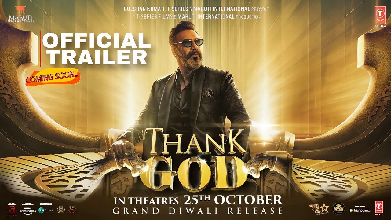 Thank God Teaser Trailer, Ajay Devgan, Sidharth Malhotra, Rakul Singh ...