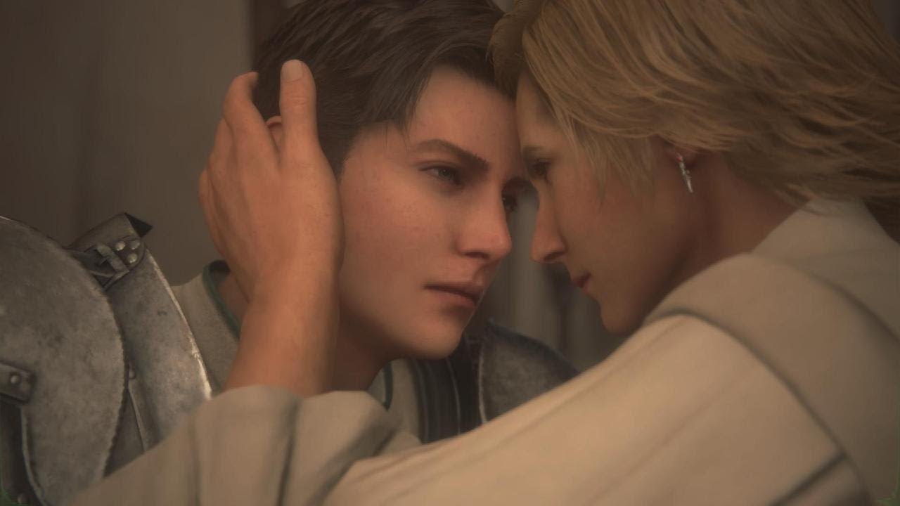 FINAL FANTASY XVI Prince Dion Kiss Terence - YouTube