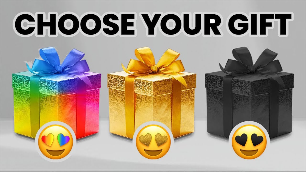 Choose Your Gift Challenge, Gold, Rainbow or Black? ( 45 Amazing ...