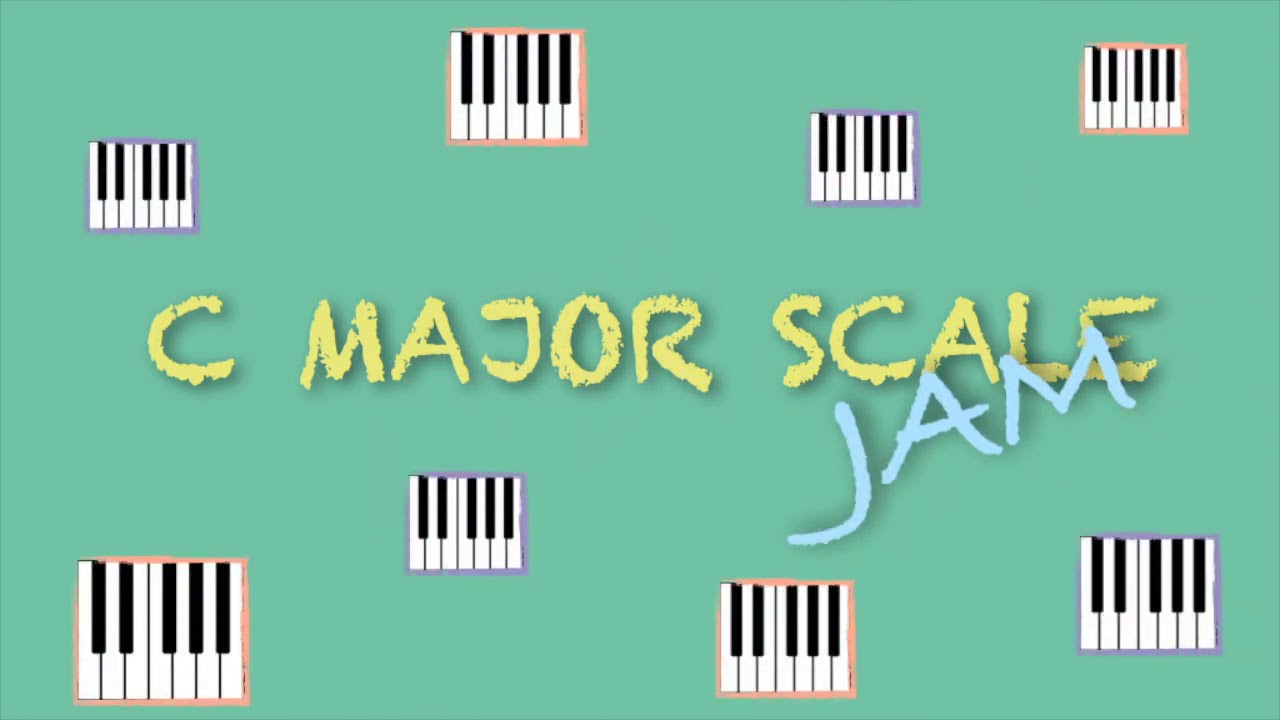C major scale playalong - with a FUN ROCK GROOVE! - YouTube