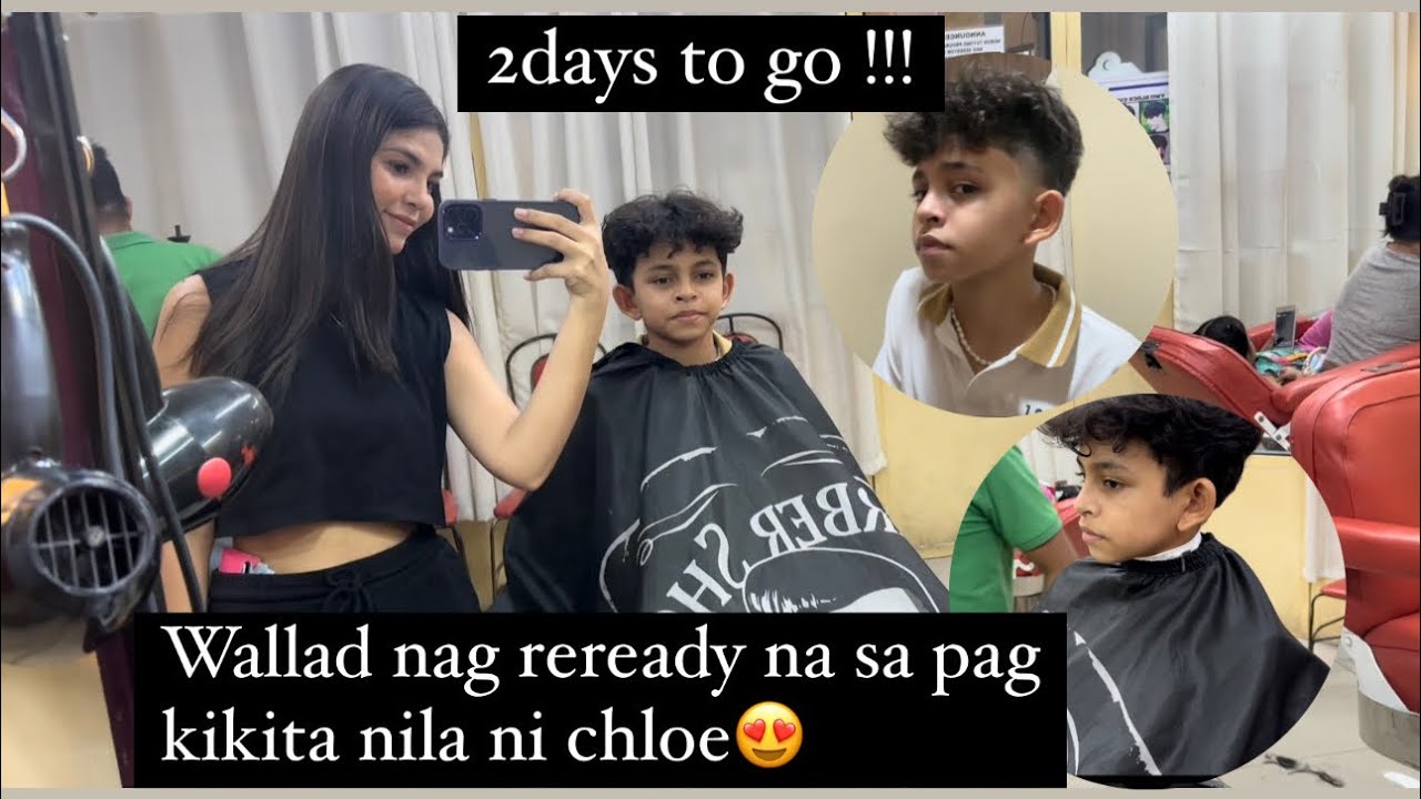 Wallad nag reready na sa pagkikita nila ni Chloe! (2days to go) 😍 ...
