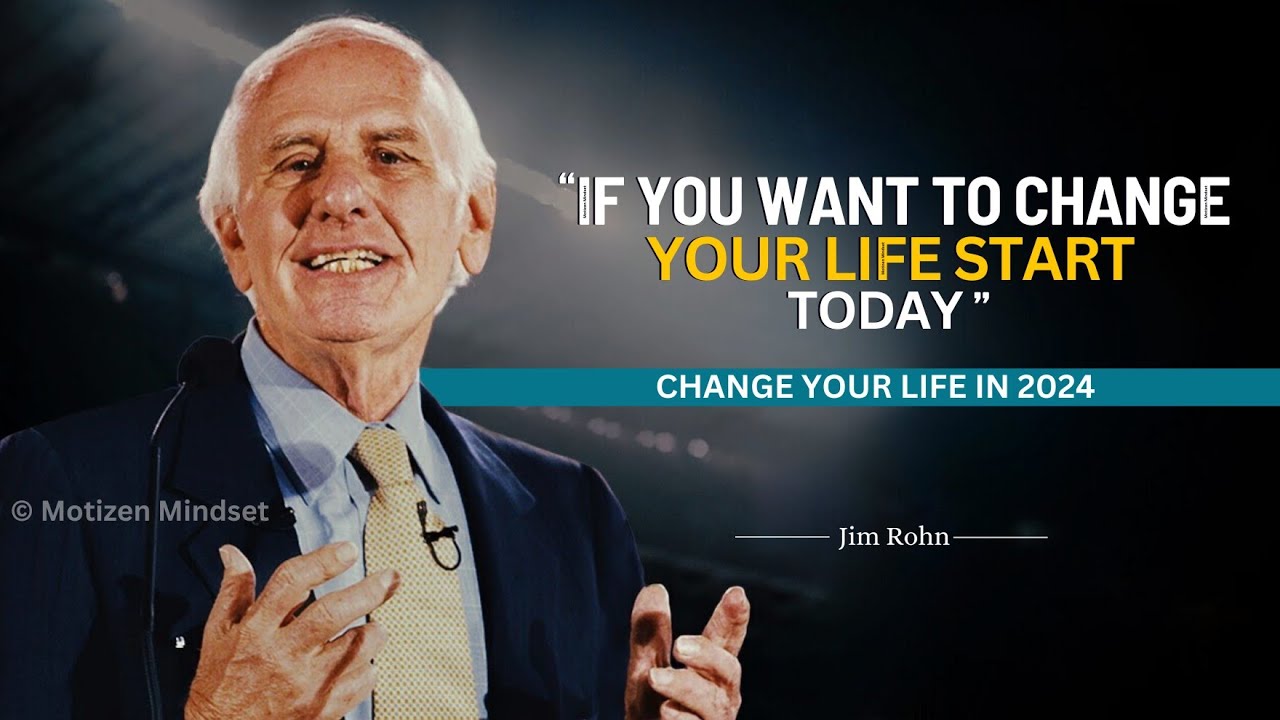 Jim Rohn - If You Want To Change Your Life Start Today | jim rohn ...