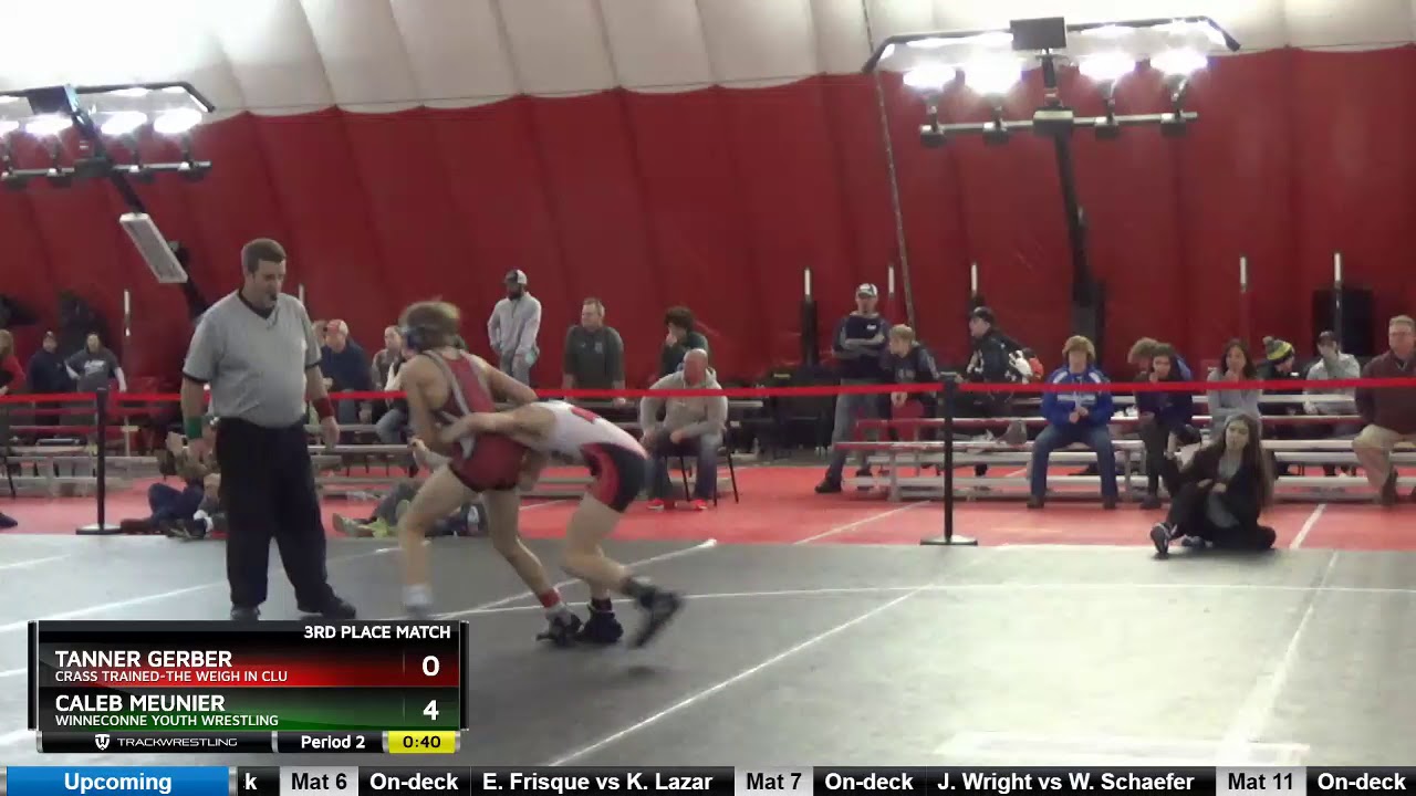 Cadet 100 Tanner Gerber Crass Trained-The Weigh In Clu Vs Caleb Meunier ...